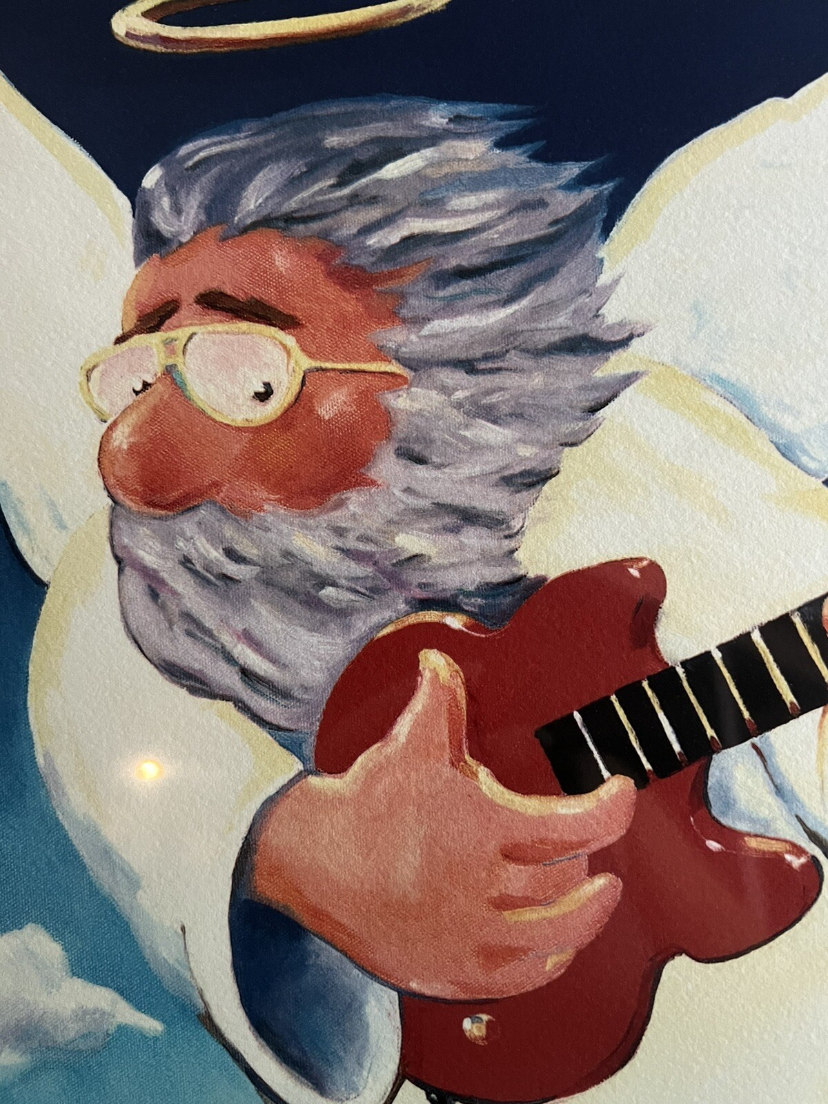 Stanley Mouse Signed GICLEE Print ‘Jerry Angel’ - 17”x22” Mouse Studios ...