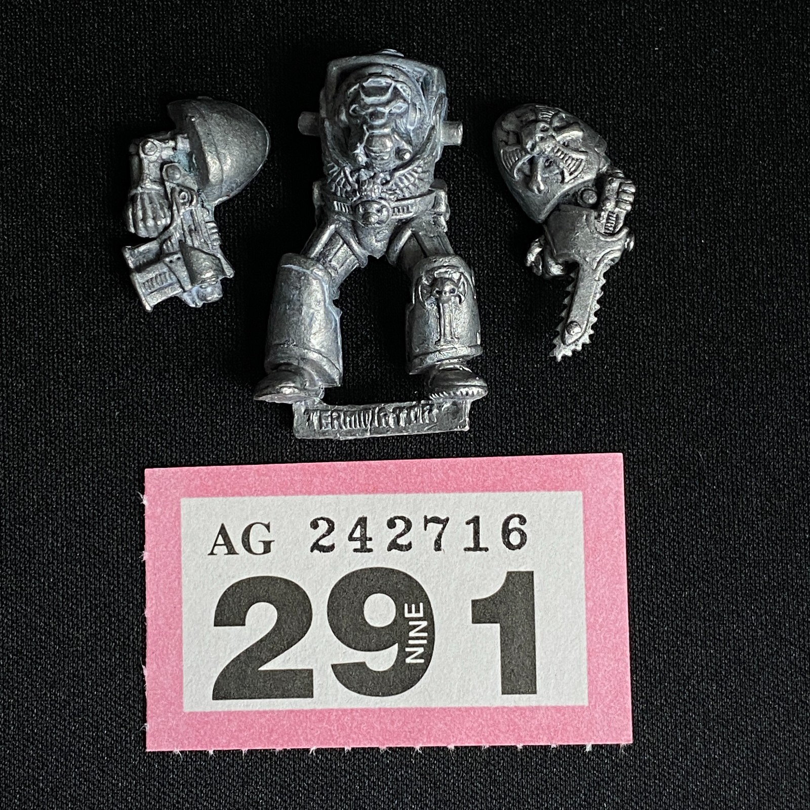 TERMINATOR WITH STORM BOLTER CHAINFIST SPACE MARINES METAL WARHAMMER ...