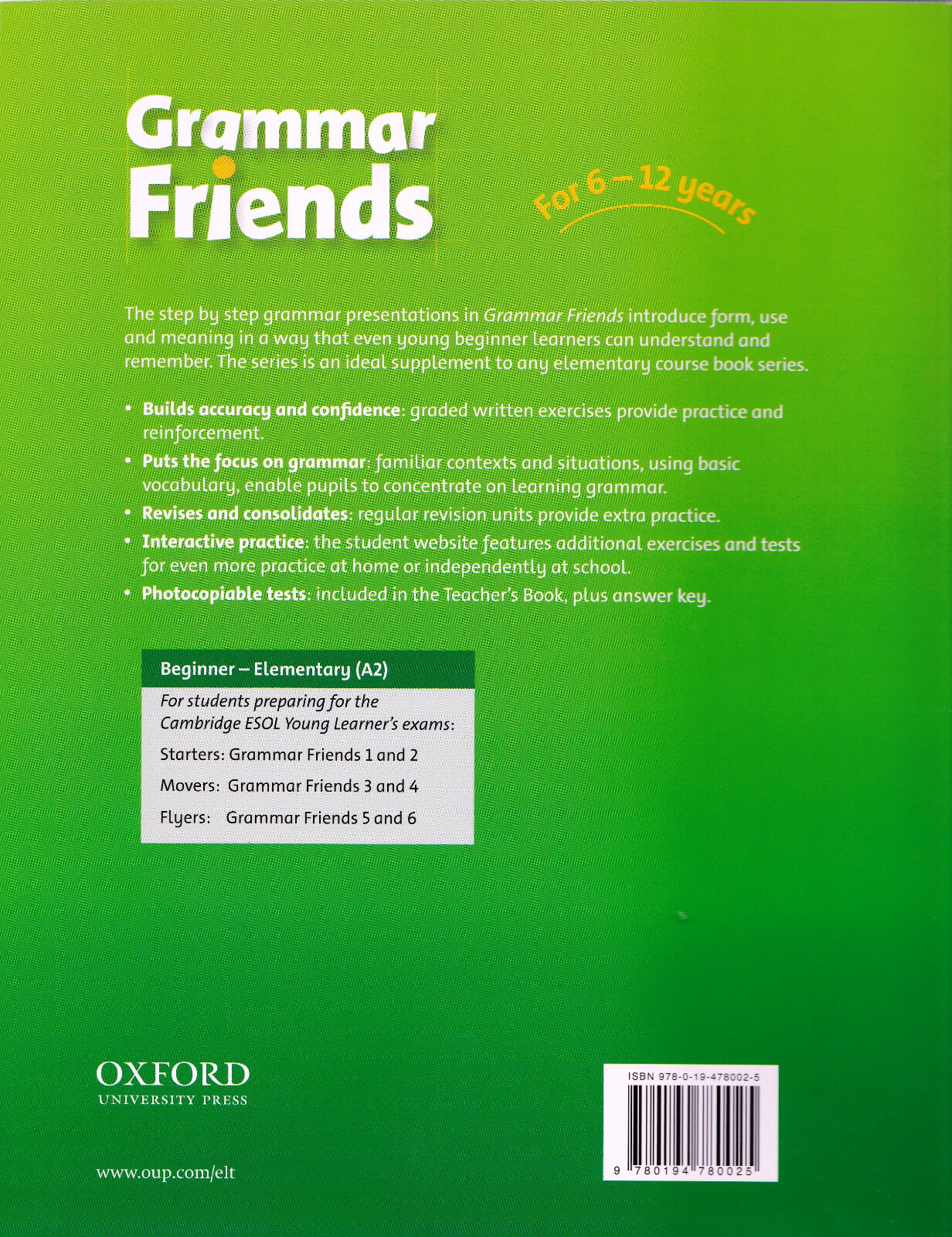 Oxford GRAMMAR FRIENDS Level 3 Student's Book with student website @NEW ...