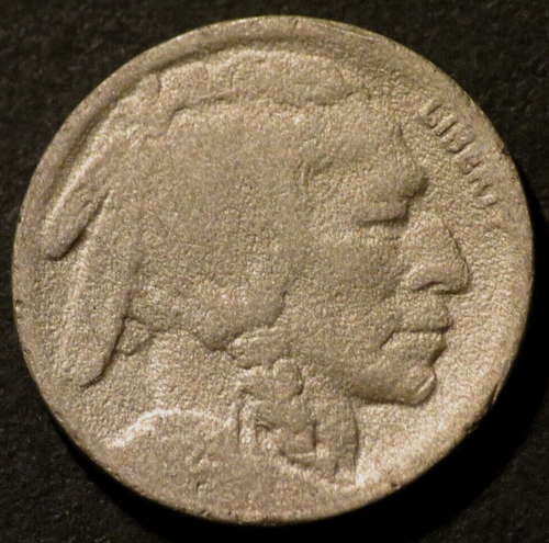 1923 S Buffalo Nickel Semi-Key Date Horn Details Holo-Restored Five 5c ...