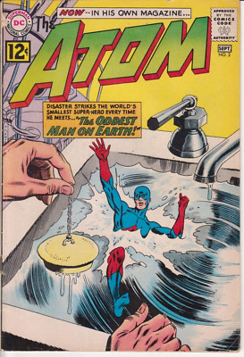 The Atom #2, DC Comics 1962 VG+ 4.5 Gil Kane | eBay