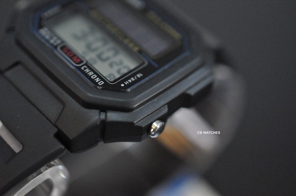 Rare Casio AL-190W-1A Vintage Batteryless Solar Lcd Digital Watch Brand ...