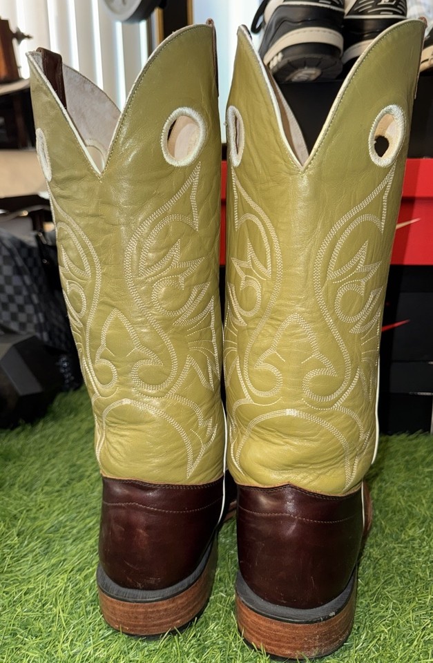 Men’s Olathe Tall Buckaroo Western Cowboy Boots | eBay