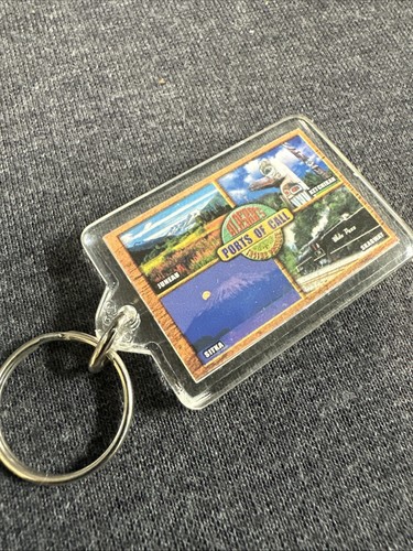 Alaska Keychain Acrylic Fob Key Ring Travel Souvenir | eBay