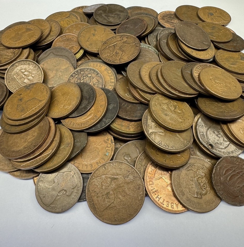 Assorted Lot - Foreign Copper Coins - All Around The World | eBay