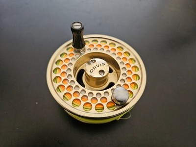 Orvis Access Mid‑Arbor II Spool Gold – Fished Once – Includes New Line ...