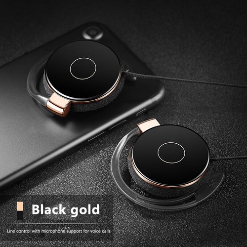 Universal 3.5mm Plug Wired Stereo Metal Wired Headphones Heavy Bass ...