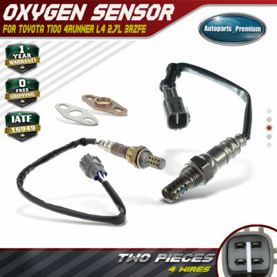 2x Upstream+Downstream O2 Oxygen Sensors for Toyota T100 1996-1998 ...