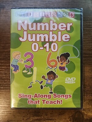 Number Jumble 0-10 Animated DVD NEW | eBay