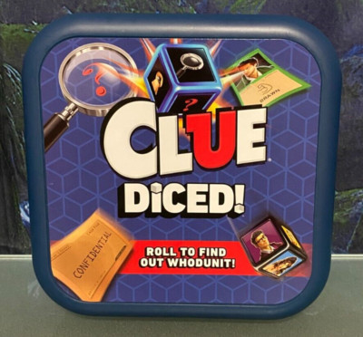 Hasbro Clue Diced Game in Hard Case | eBay
