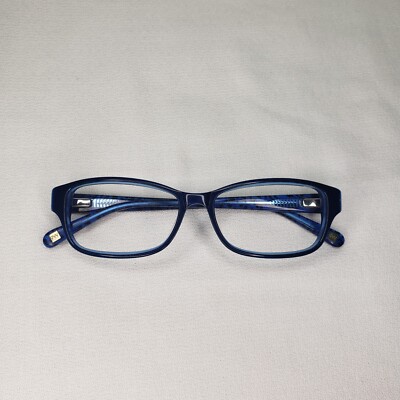 Womens Blue Nine West Eyeglass Frame Sz 51 | eBay