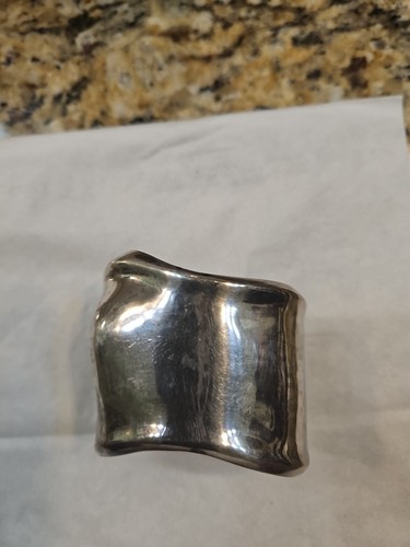 Sterling Silver Bone Cuff- 72.8 Grams | eBay
