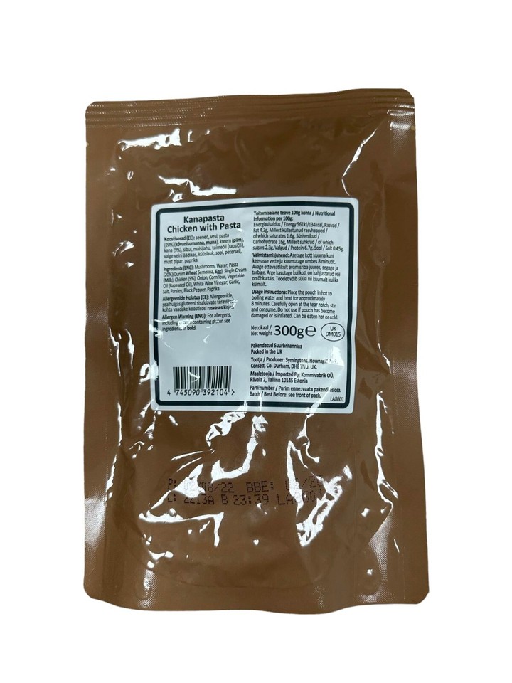 British Army MOD Ration Pack Meals Camping MRE Food Survival Scouts ...