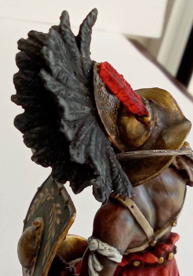 Roman Gladiator Thraex - Handpainted Metal , Quality 90mm Miniature | eBay