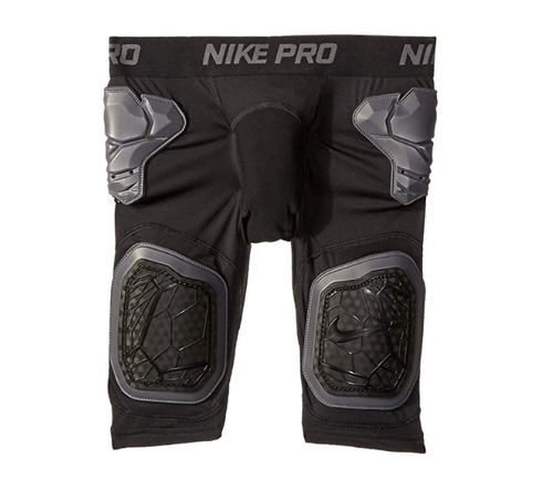 Nike Boys' Pro HyperStrong Padded Youth Football Compression Shorts ...