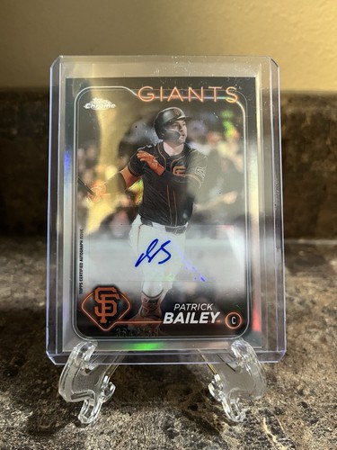 2024 Topps Chrome Update Patrick Bailey Autograph /499 | eBay