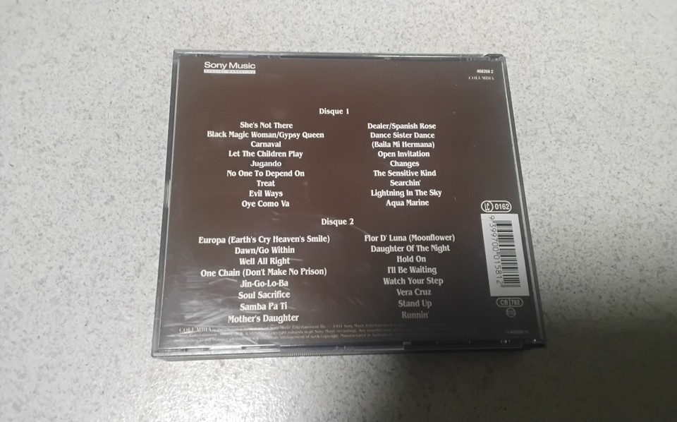 Santana - The Best Of Double Fatbox CD Hard Rock , World Music | eBay ...