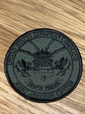 Vtg US Military European Command Joint Analysis Center Patch | eBay