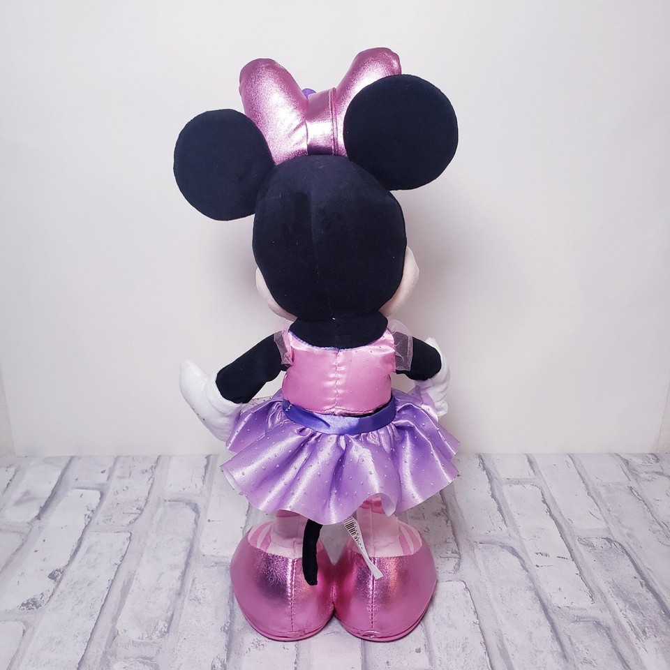 Disney Junior Minnie Mouse Sing and Dance Butterfly Ballerina Lights ...