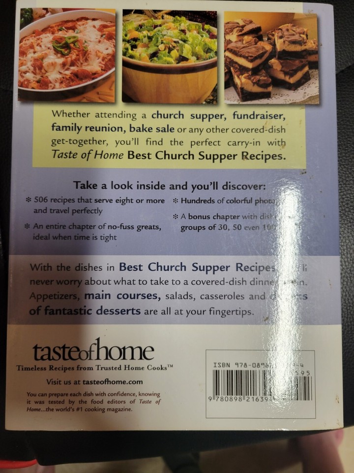 Best Church Supper Recipes : Over 500 Potluck Favorites! by Taste of ...