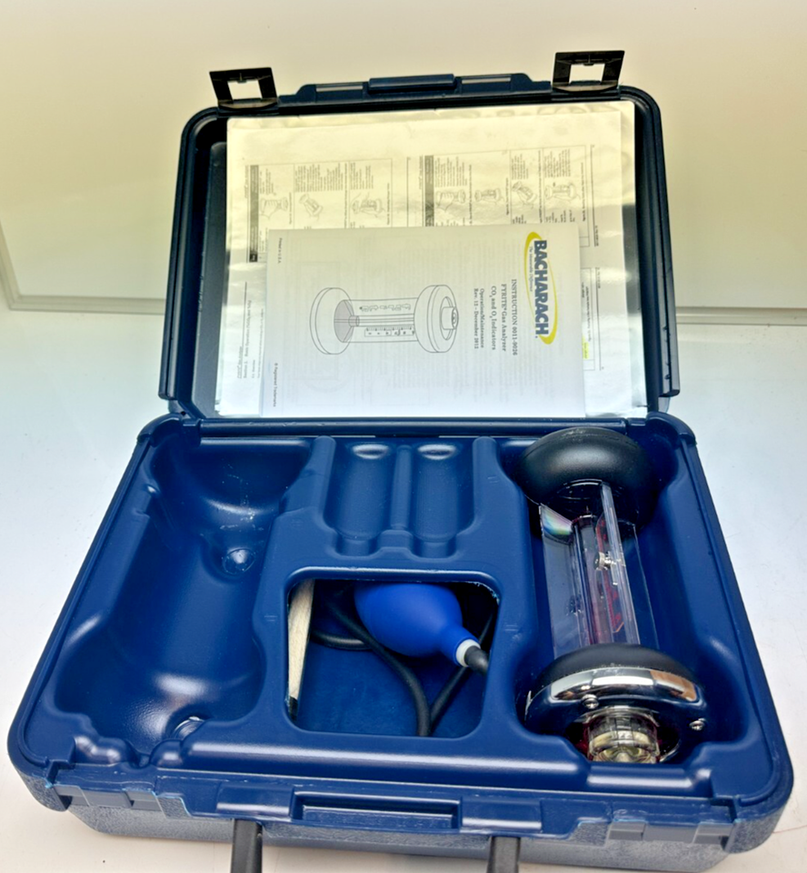 Bacharach Fyrite Classic Gas CO2 Analyzer Oil Burner Combustion 10-5000 ...