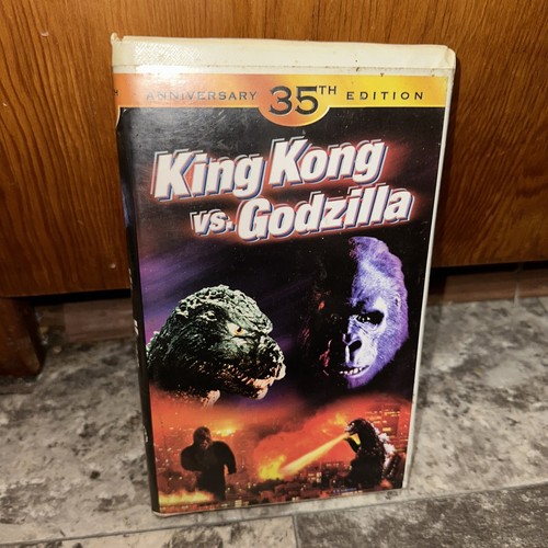 King Kong Vs. Godzilla VHS classic godzilla monster movie 35th ...
