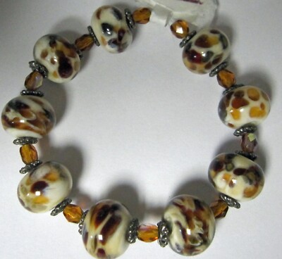 Lampworked Glass Bead Set - Artisan Made, USA #BS16 | eBay