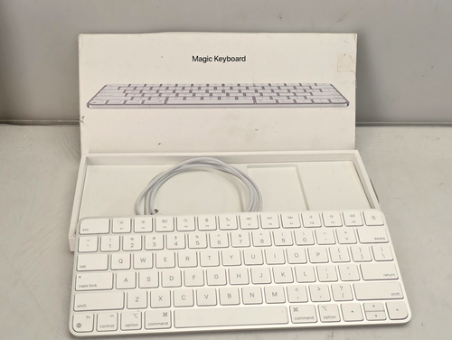Apple Magic Keyboard Wireless Bluetooth Rechargeable A2450 US English ...