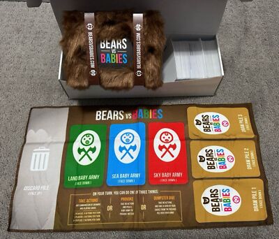 Bears vs Babies Card Game with expansion | eBay