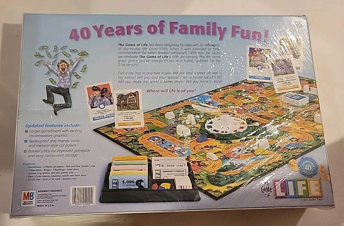 Hasbro The Game Of Life Board Game 04000 For Sale Online EBay hasbro-the-game-of-life-board-game-04000-for-sale-online-ebay