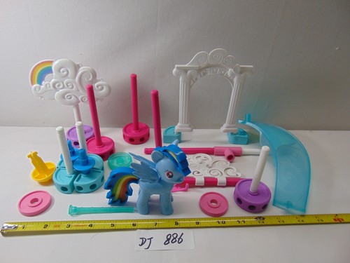 Tinker Toy My Little Pony Rainbow Dash Cloudsdale Spin & Soar ...