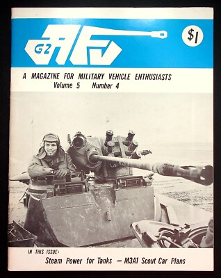 AFV G2 Magazine for Armor Enthusiasts Volume 5 No. 4 1975 Tanks ...