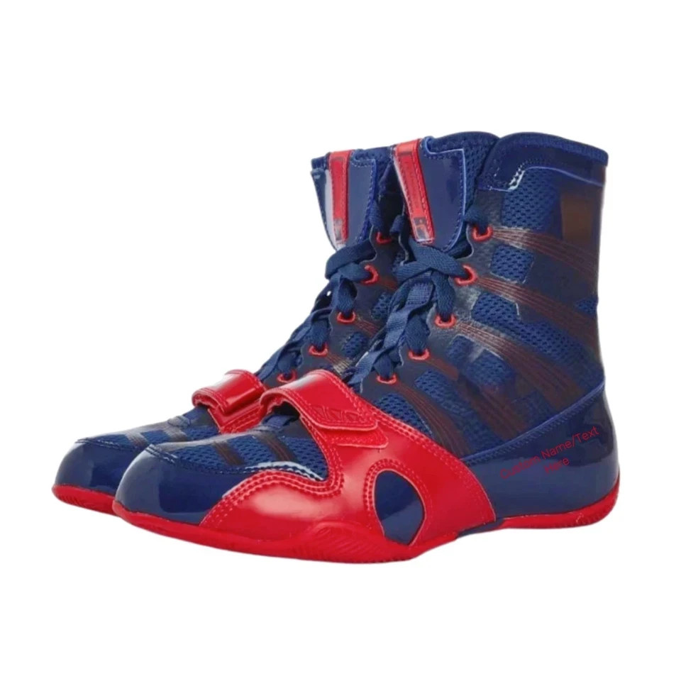 Boxing Shoes Hyper KO Style Fully Custom Mesh High Ankle Support ...