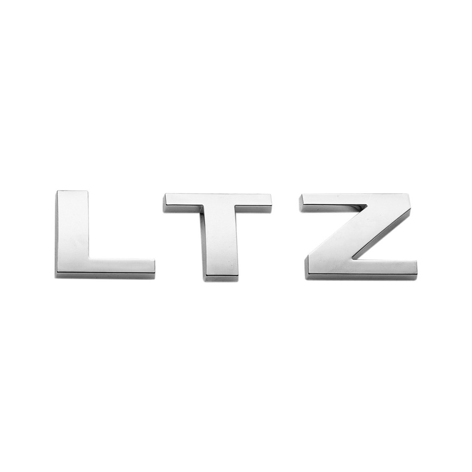 For Silverado LTZ Letters Nameplate Side Door Tailgate Rear Decal ...