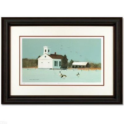 James Feriola! "Winter Tranquility" Framed Limited Edition Lithograph ...
