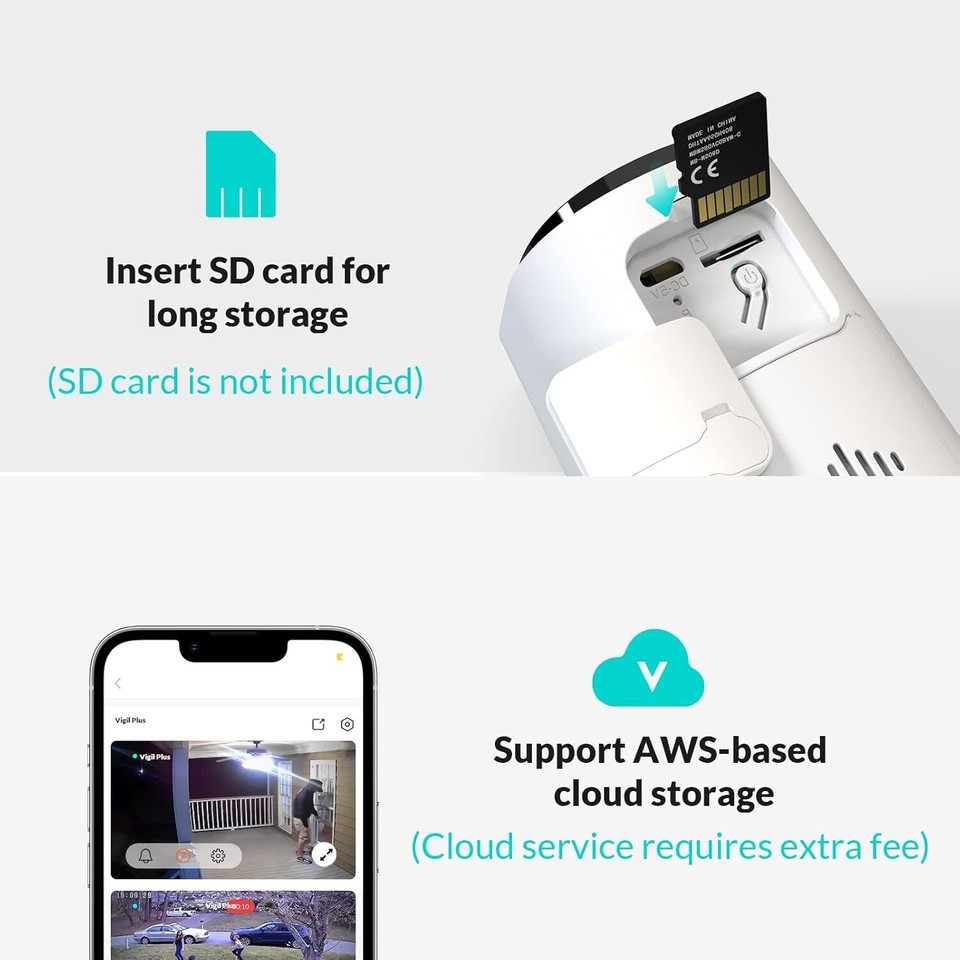 NETVUE Wireless Security Camera with Solar Panel | eBay