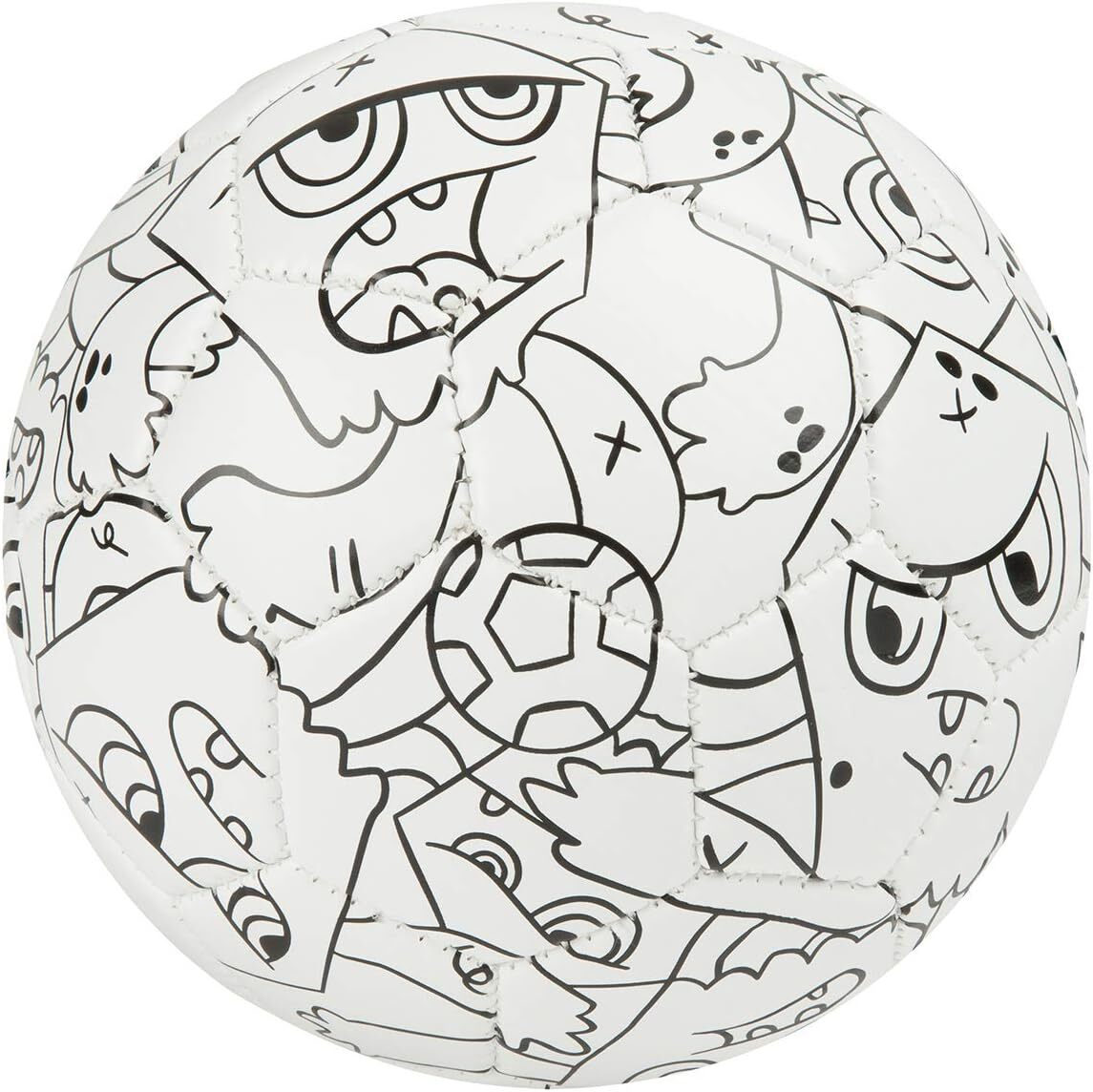 Mitre Scriball Personalisable Mini Football With Colouring Pens for ...