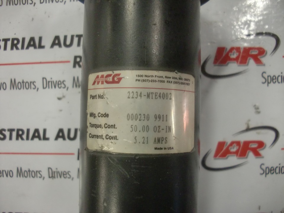 MCG DC MOTOR 2234-MTE4002 | eBay