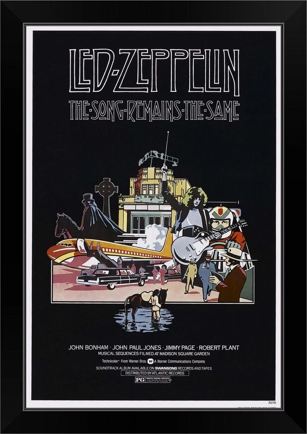 Led Zeppelin Framed Poster