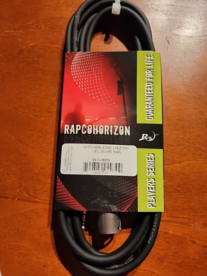 RapcoHorizon 10ft 1/4" RA Instrument Cable G1S-10PR-I | eBay