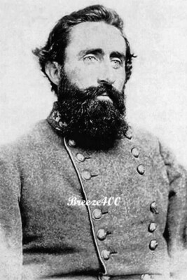 CIVIL WAR PHOTO/CONFEDERATE GENERAL WILLIAM B. BATE/4X6 B&W Photo ...