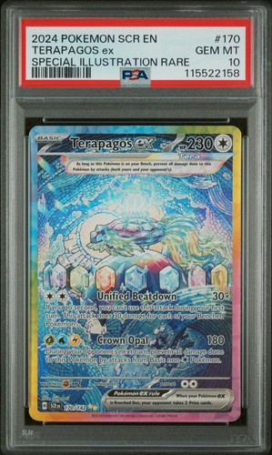 2024 POKEMON SCR EN-STELLAR CROWN SPECIAL ILLUSTRATION RARE TERAPAGOS ...