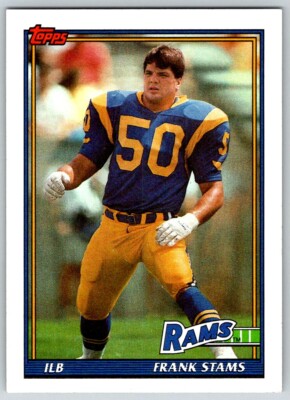 1991 TOPPS FRANK STAMS LOS ANGELES RAMS #544 | eBay