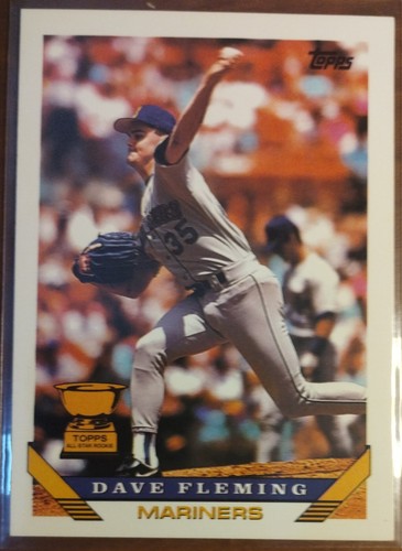 Dave Fleming RC Rookie 1993 Topps Baseball MLB #45 Seattle Mariners | eBay