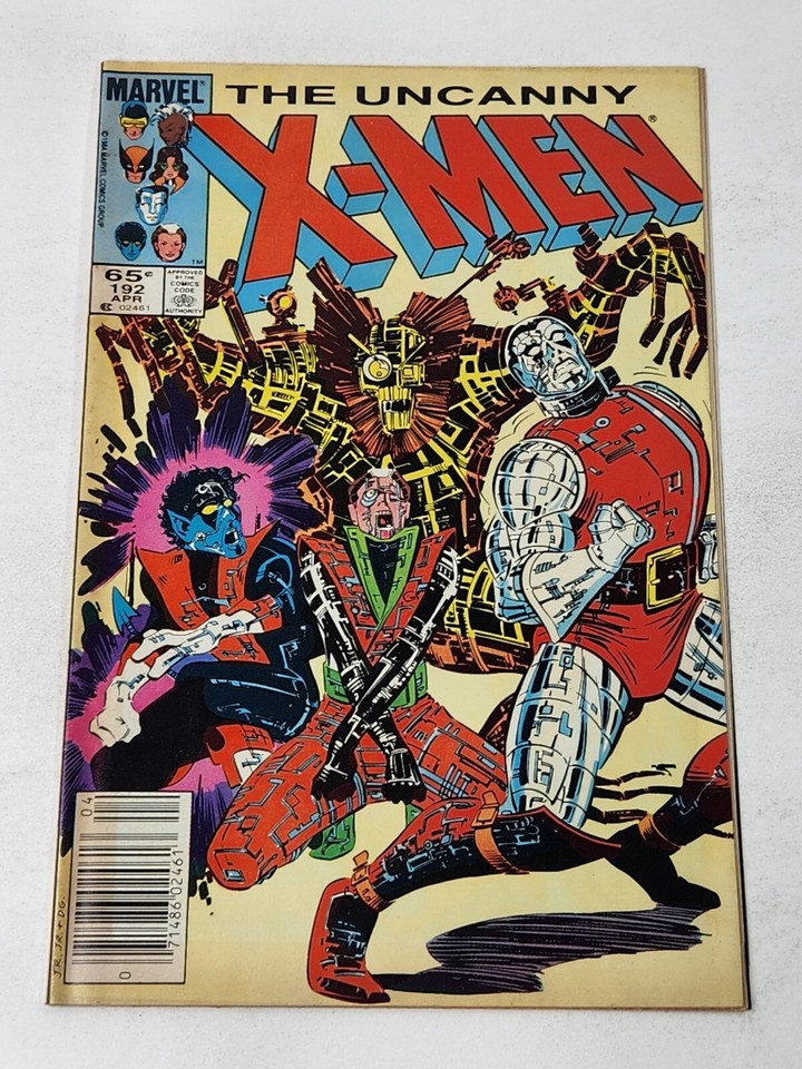 Uncanny X-Men 189 190 191 192 Marvel Comics 4 Book Run 1st App Nimrod ...