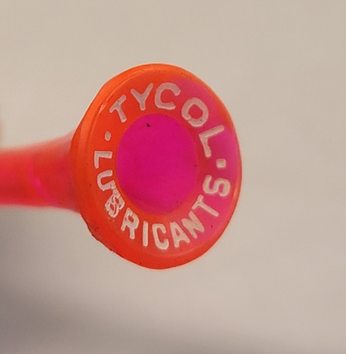 Vintage TYCOL Flying "A" Industrial Lubricant golf tee (NEW OLD STOCK ...