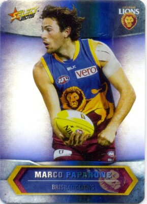 2015 AFL Select Champions Silver Parallel SP23 Marco Paparone ...