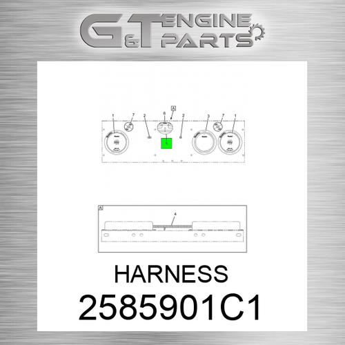 2585901C1 HARNESS fits INTERNATIONAL TRUCK (New OEM) | eBay