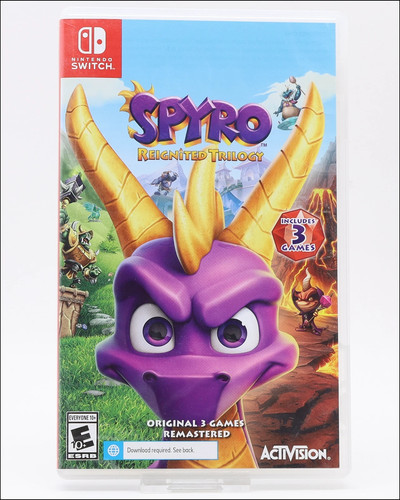 Spyro Reignited Trilogy Video Game (Nintendo Switch, 2019) Complete in ...