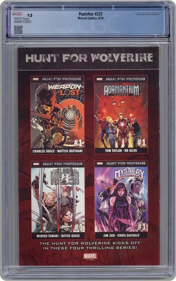 Punisher #223 CGC 9.8 2018 4468155003 | eBay
